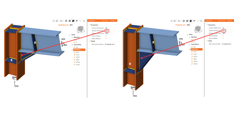 Parametric Templates In Connection Library Idea Statica