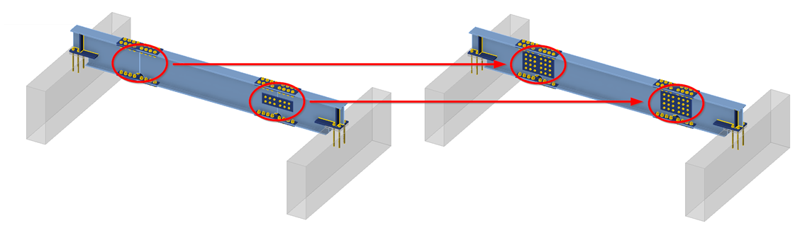 Consistency in Connection and Member models | IDEA StatiCa