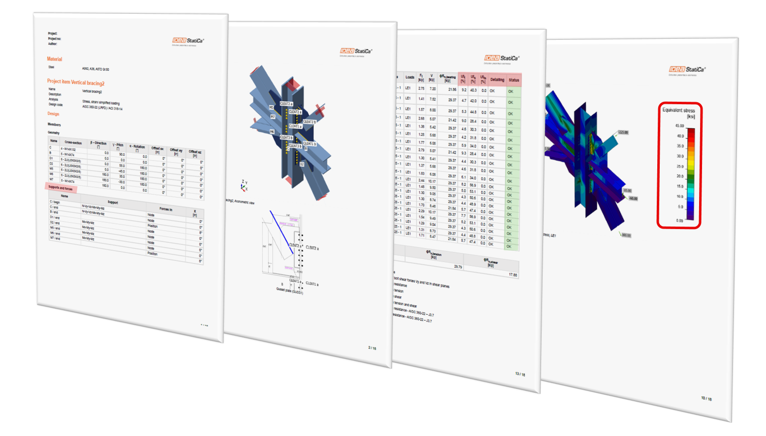 Engineer of Record (EoR) Checklist for IDEA StatiCa Reports | IDEA StatiCa