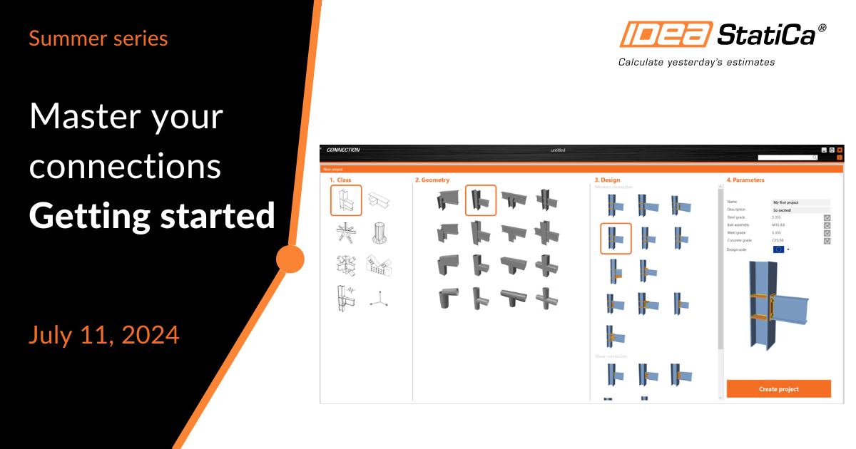 Master your connections - Getting started | IDEA StatiCa