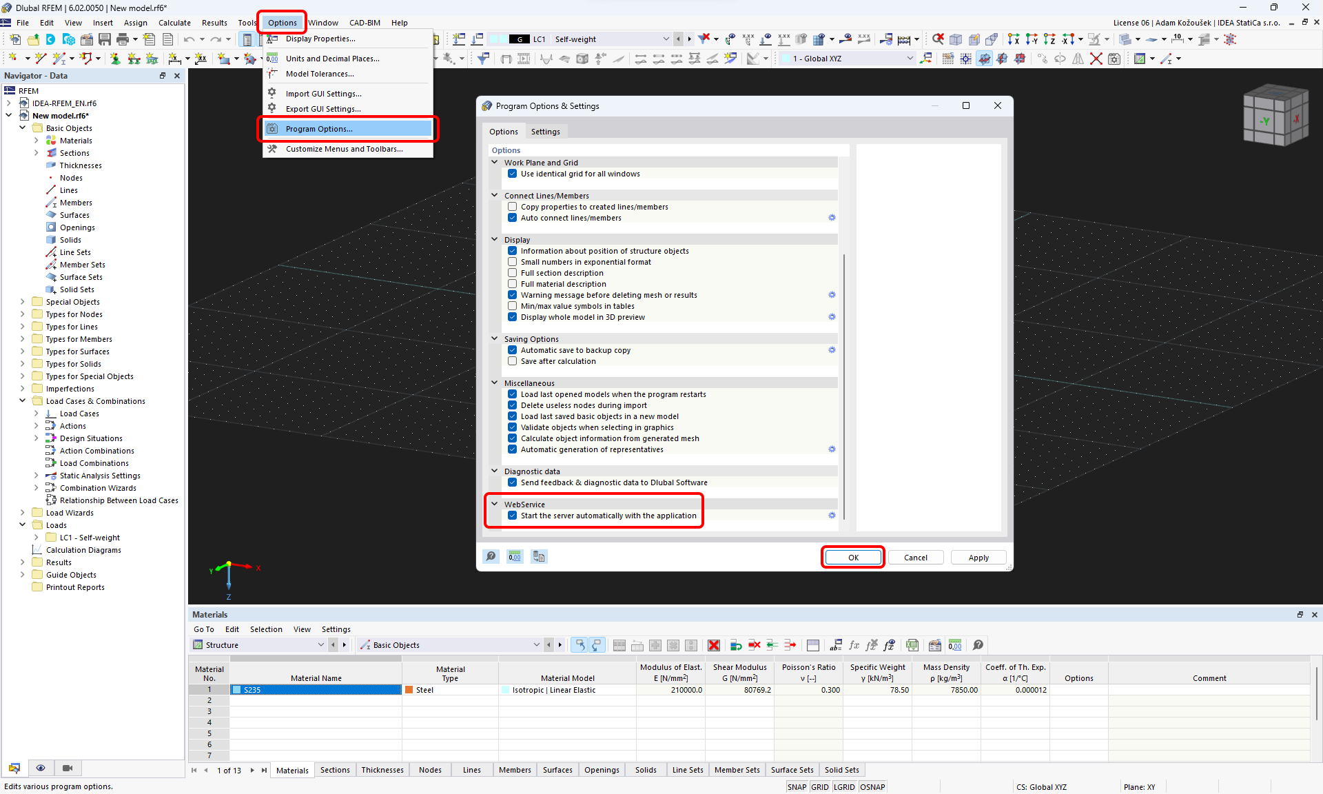 BIM link with RFEM 6 and RSTAB 9 | IDEA StatiCa