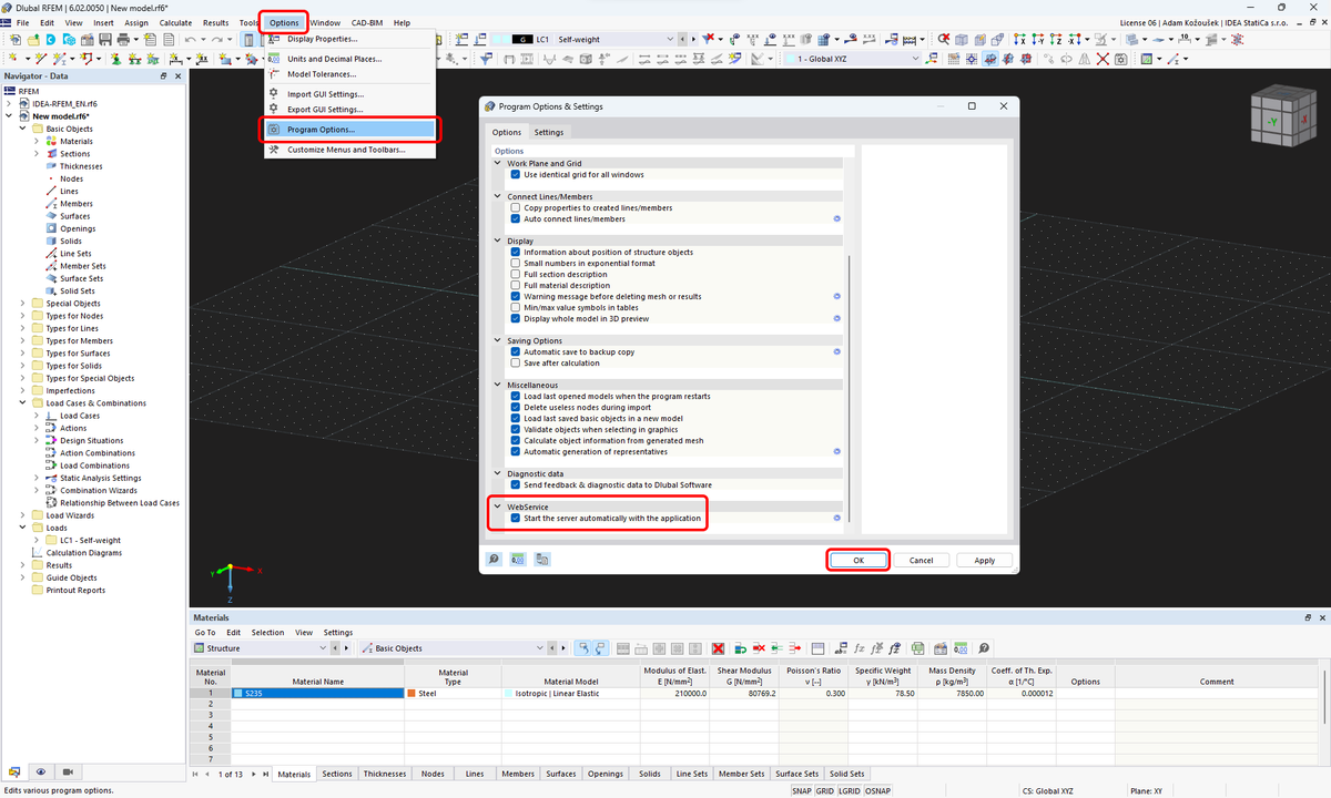 BIM link with RFEM 6 and RSTAB 9 | IDEA StatiCa