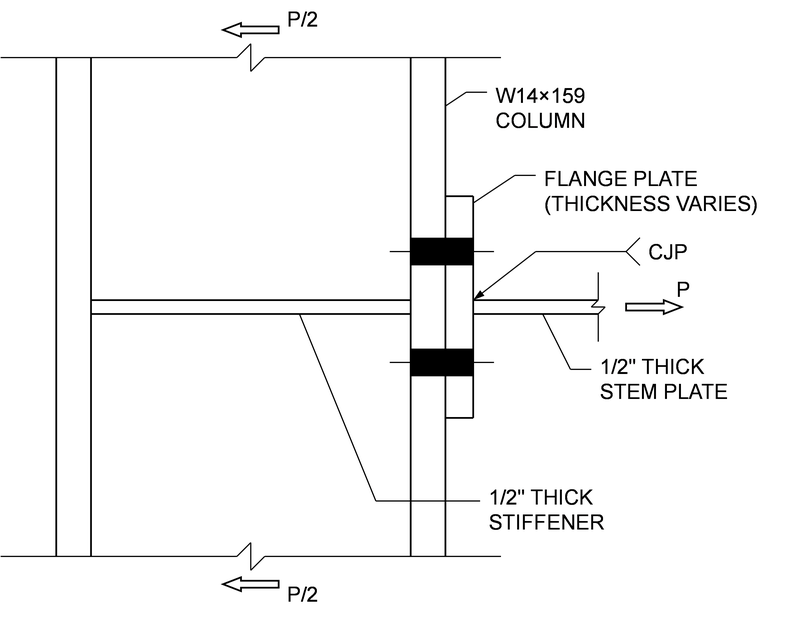 Learning Module: Prying action | IDEA StatiCa