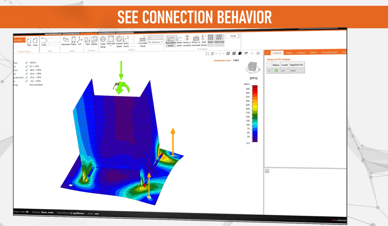 Software for structural steel connection and member design and analysis ...