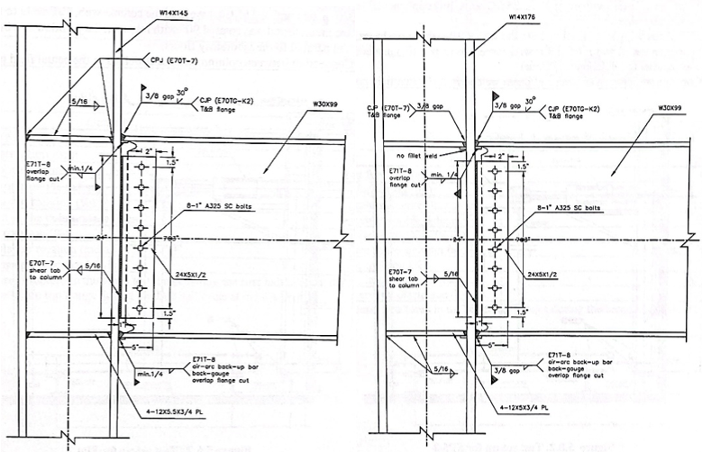 Welded Unreinforced Flange-Bolted Web (WUF-B) Prequalified Connection ...