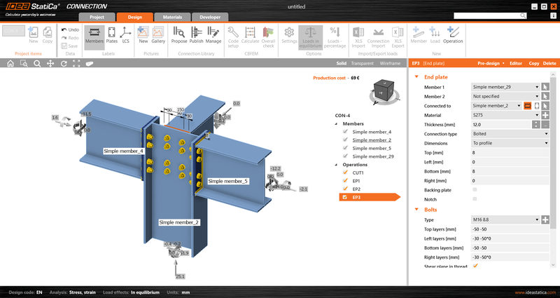 Autodesk Robot Structural Analysis BIM link for steel member design (EN ...