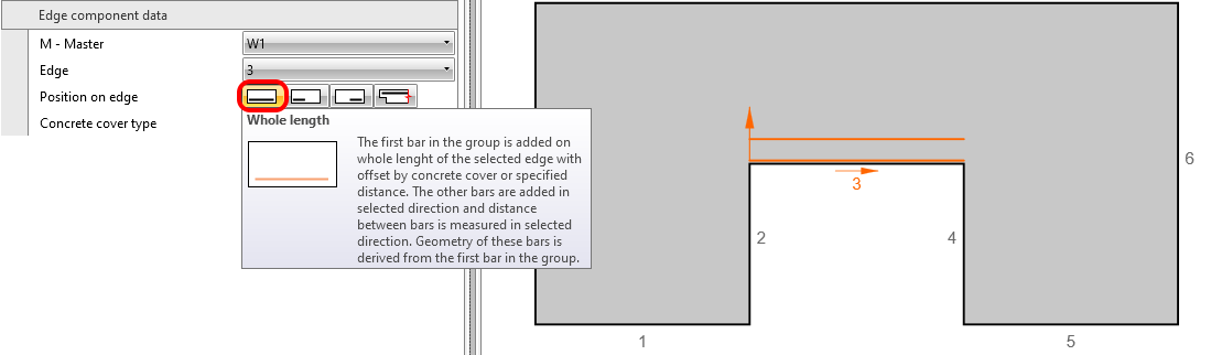 Reinforcement definition in the Detail application | IDEA StatiCa