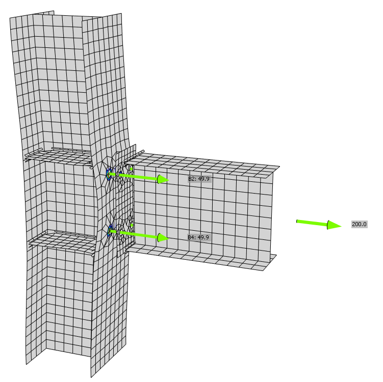 Prying and high tension force in bolts | IDEA StatiCa