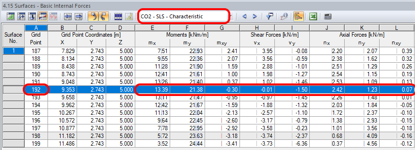 Slab code-check using shell element in RCS (EN) | IDEA StatiCa