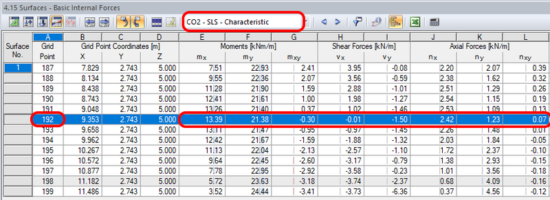 Slab code-check using shell element in RCS (EN) | IDEA StatiCa