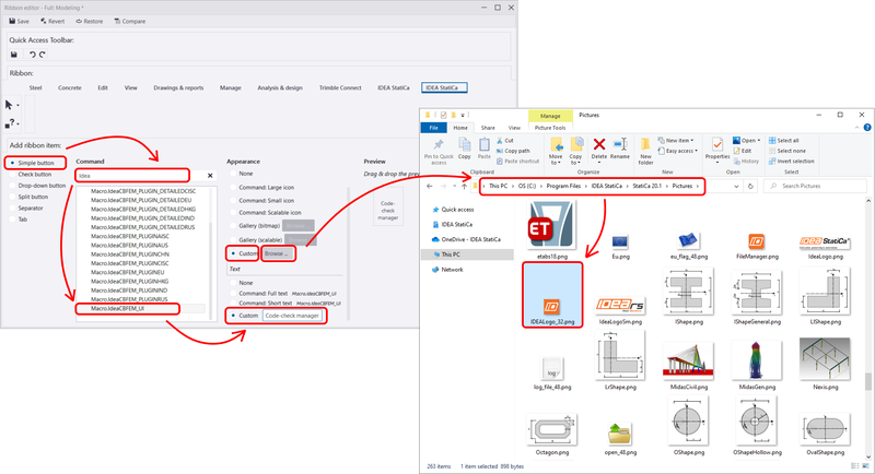 Checkbot in Tekla Structures ribbon missing | IDEA StatiCa