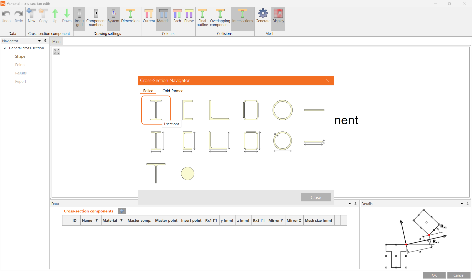Stiffness analysis of a steel connection (EN) | IDEA StatiCa