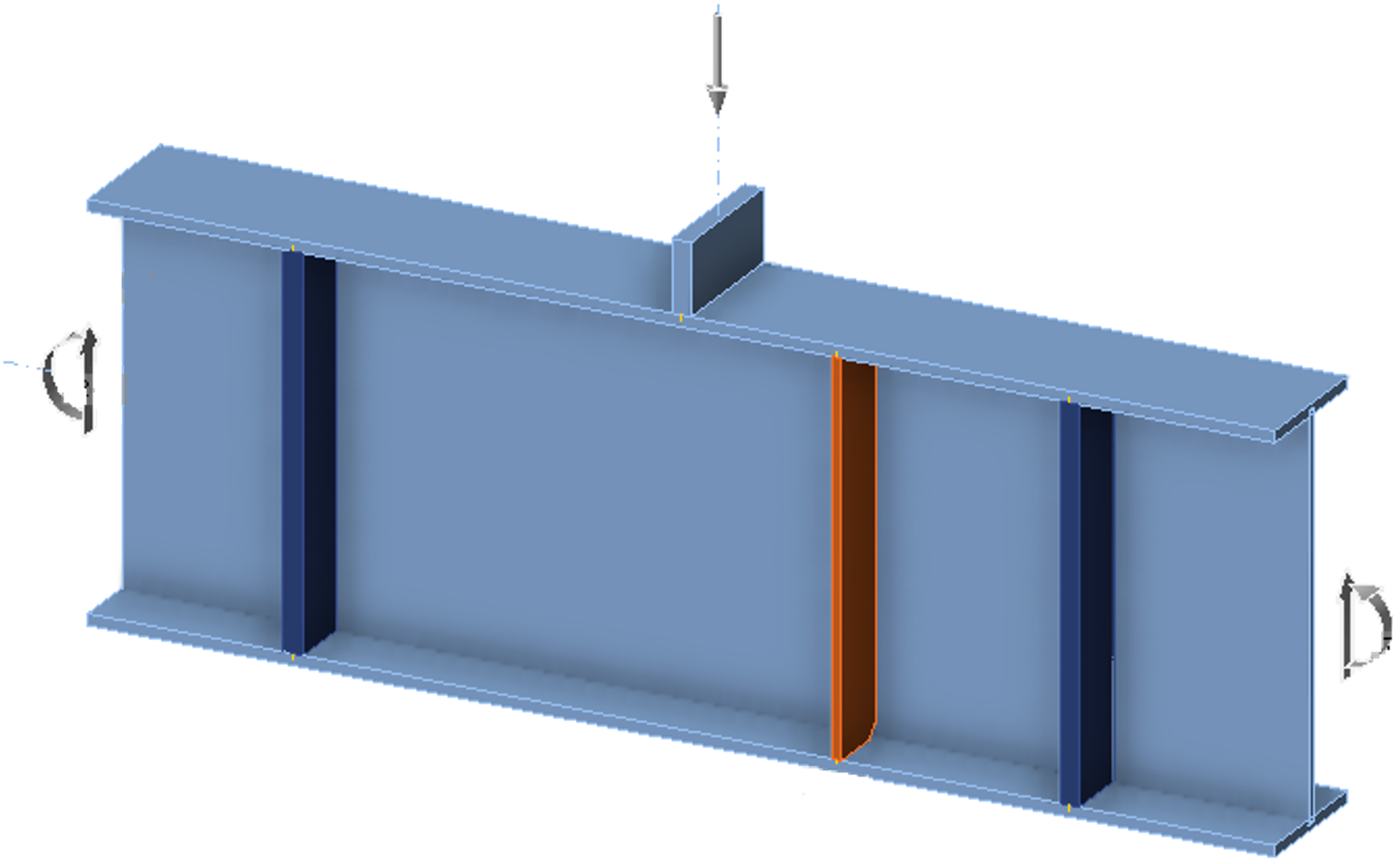 Bearing stiffeners (AISC) | IDEA StatiCa