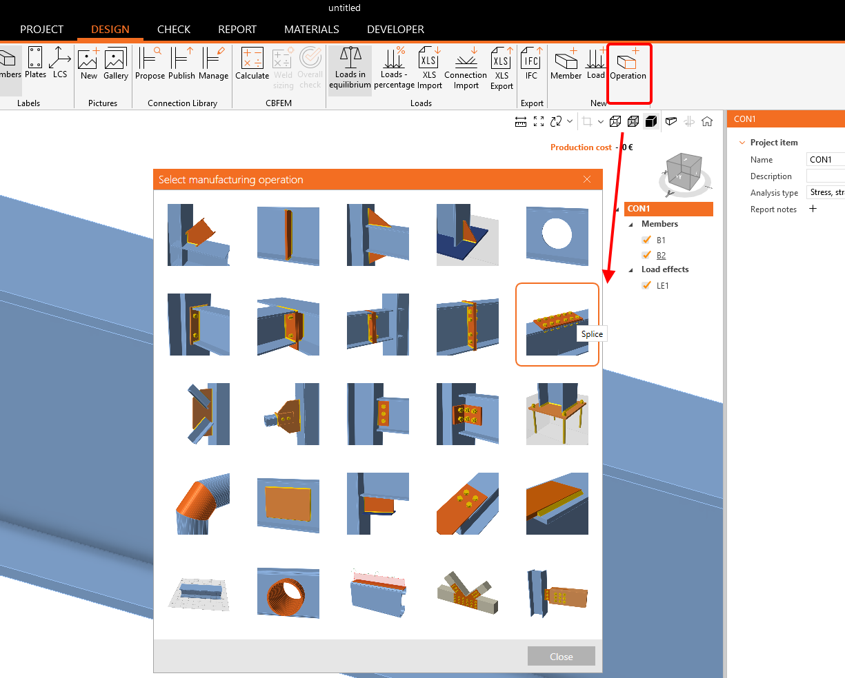 Parametric design in IDEA StatiCa Connection - Basics (01) | IDEA StatiCa