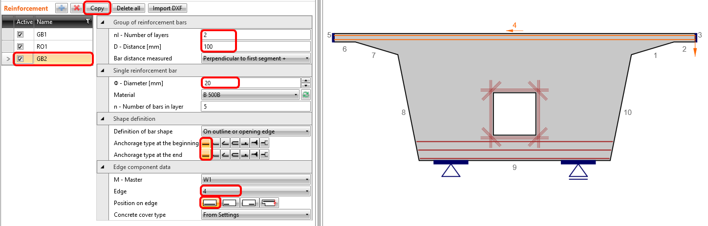 Bridge diaphragm | IDEA StatiCa