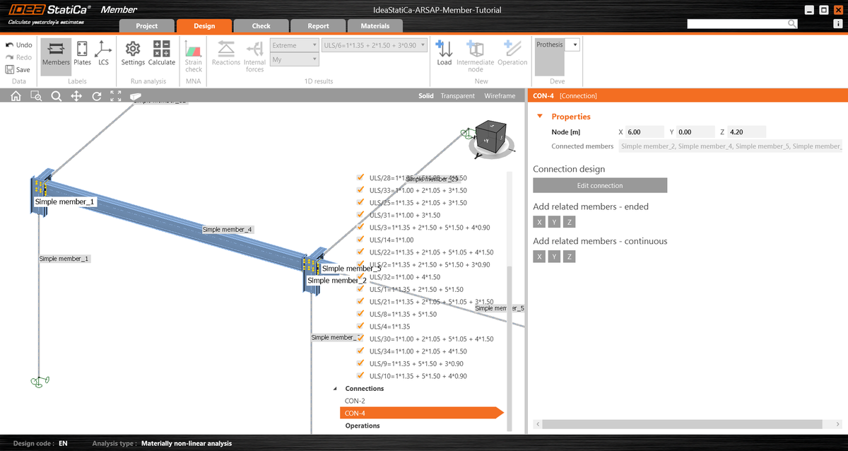 Autodesk Robot Structural Analysis BIM link for steel member design (EN ...