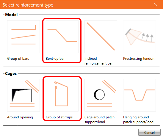 Reinforcement definition in the Detail application | IDEA StatiCa