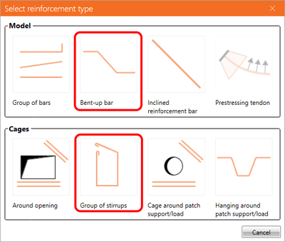 Reinforcement definition in the Detail application | IDEA StatiCa