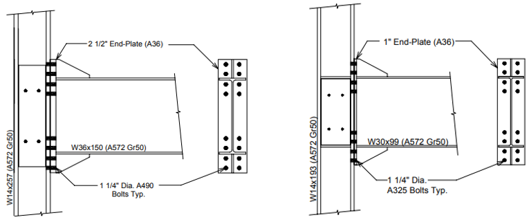 End Plate Moment (EPM) Prequalified Connection - AISC | IDEA StatiCa