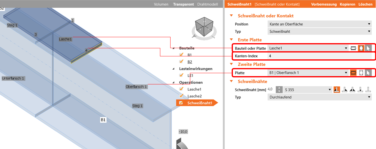 So modellieren Sie eine Kehlnaht | IDEA StatiCa