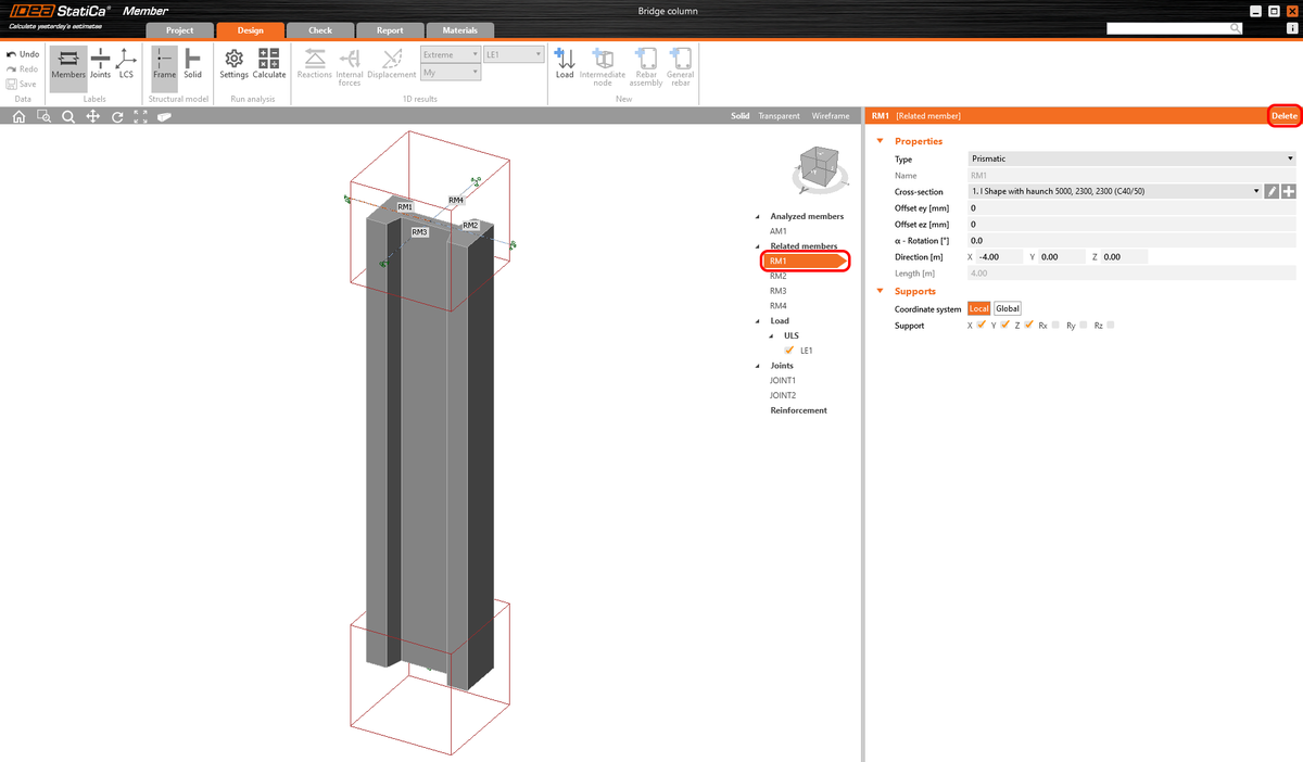 Bridge column (EN) | IDEA StatiCa