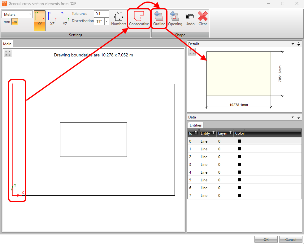 General cross-section editor for concrete | IDEA StatiCa