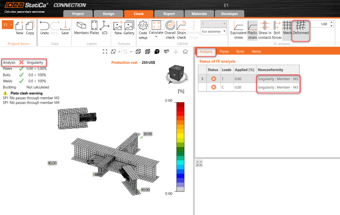 Troubleshooting IDEA StatiCa Connection models | IDEA StatiCa