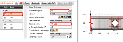 Structural design of a concrete beam with an opening (EN) | IDEA StatiCa