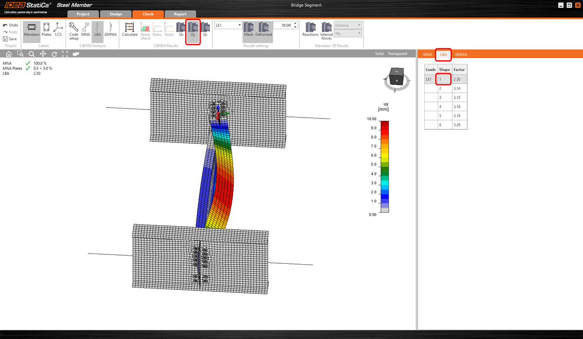 Bridge segment modeling (EN) | IDEA StatiCa