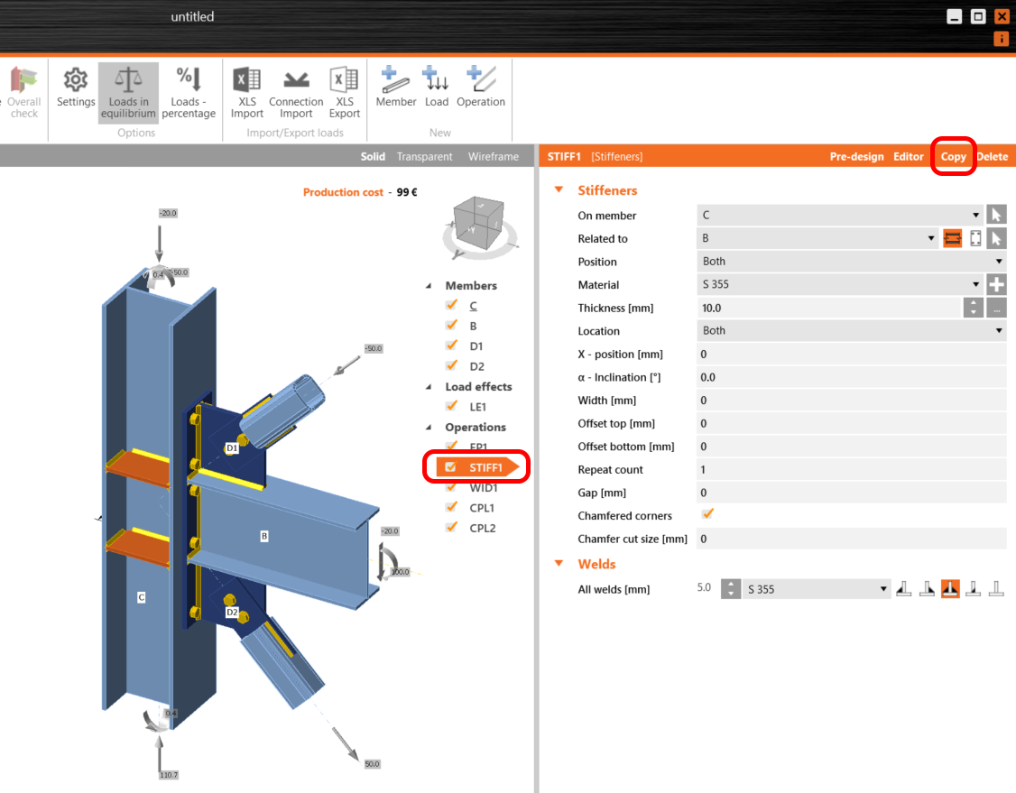 Structural design leveraging the Connection Library (EN) | IDEA StatiCa