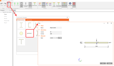 How to create and use a custom cross-section | IDEA StatiCa