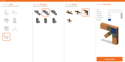 Steel-to-timber connections | IDEA StatiCa