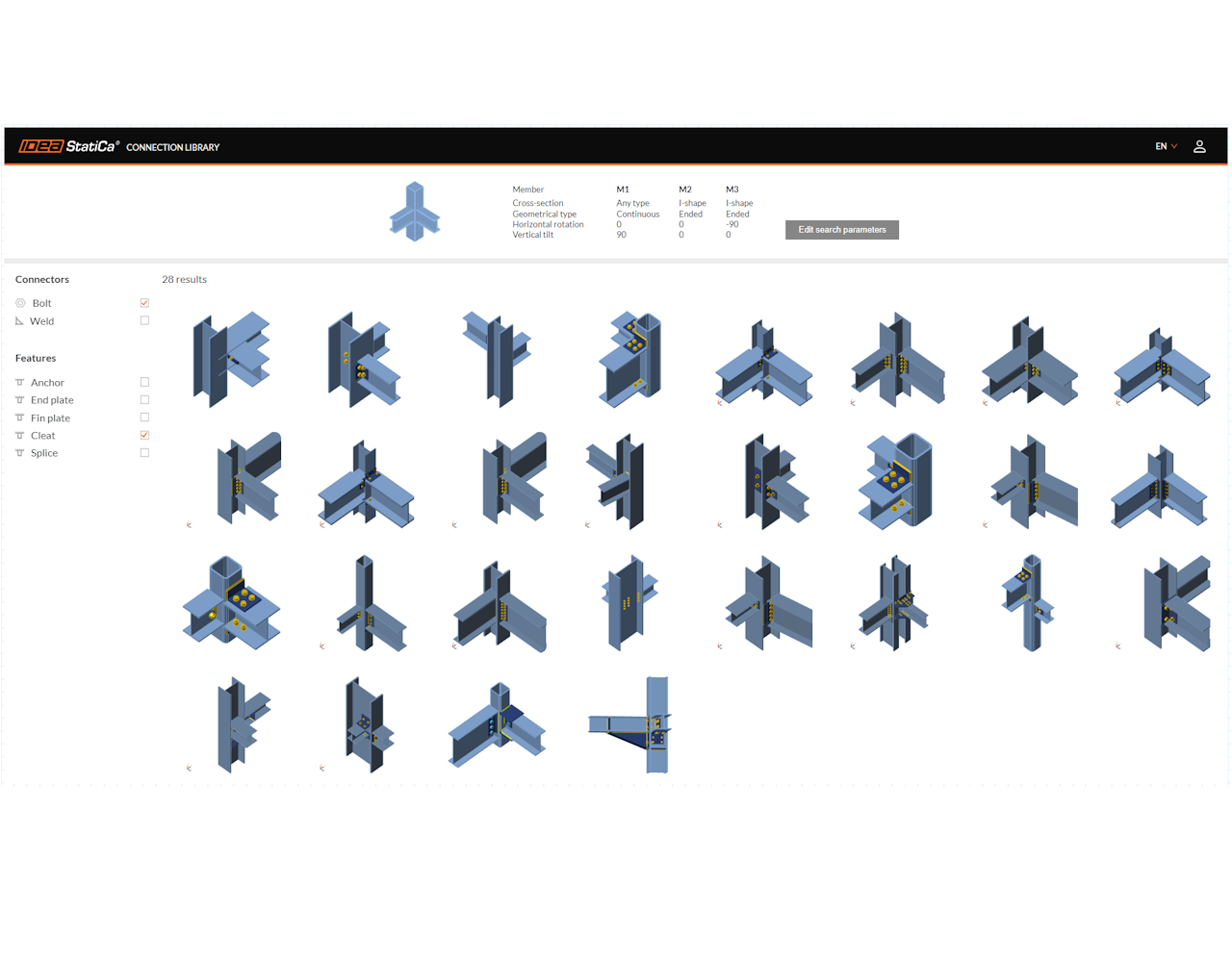 Get inspired by Connection Library | IDEA StatiCa