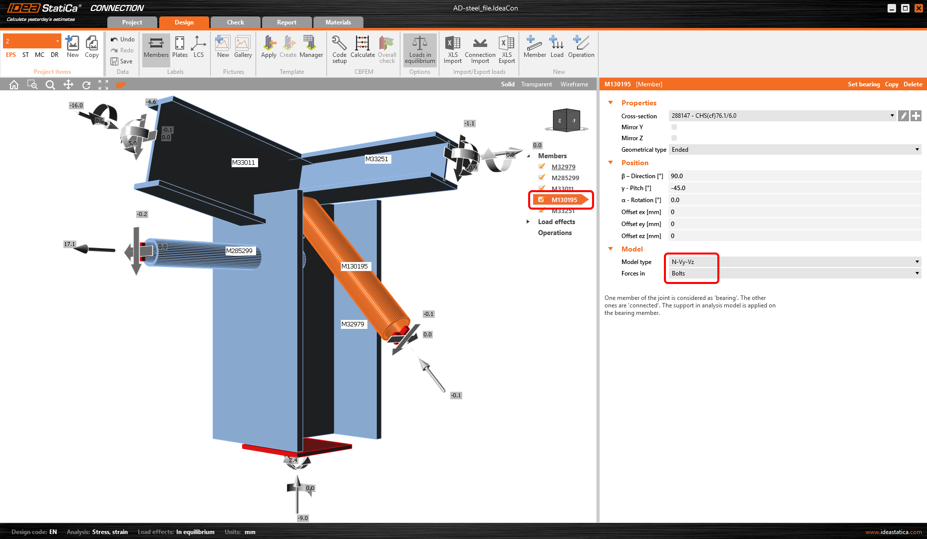 Advance Design BIM link for the structural design of a steel connection ...