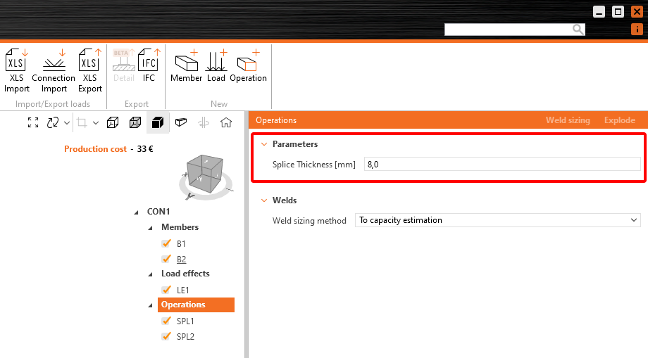 Parametric design in IDEA StatiCa Connection - Basics (01) | IDEA StatiCa