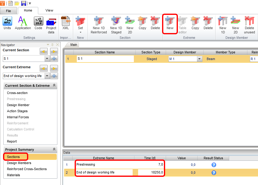 Structural design of a prestressed I-section (EN) | IDEA StatiCa