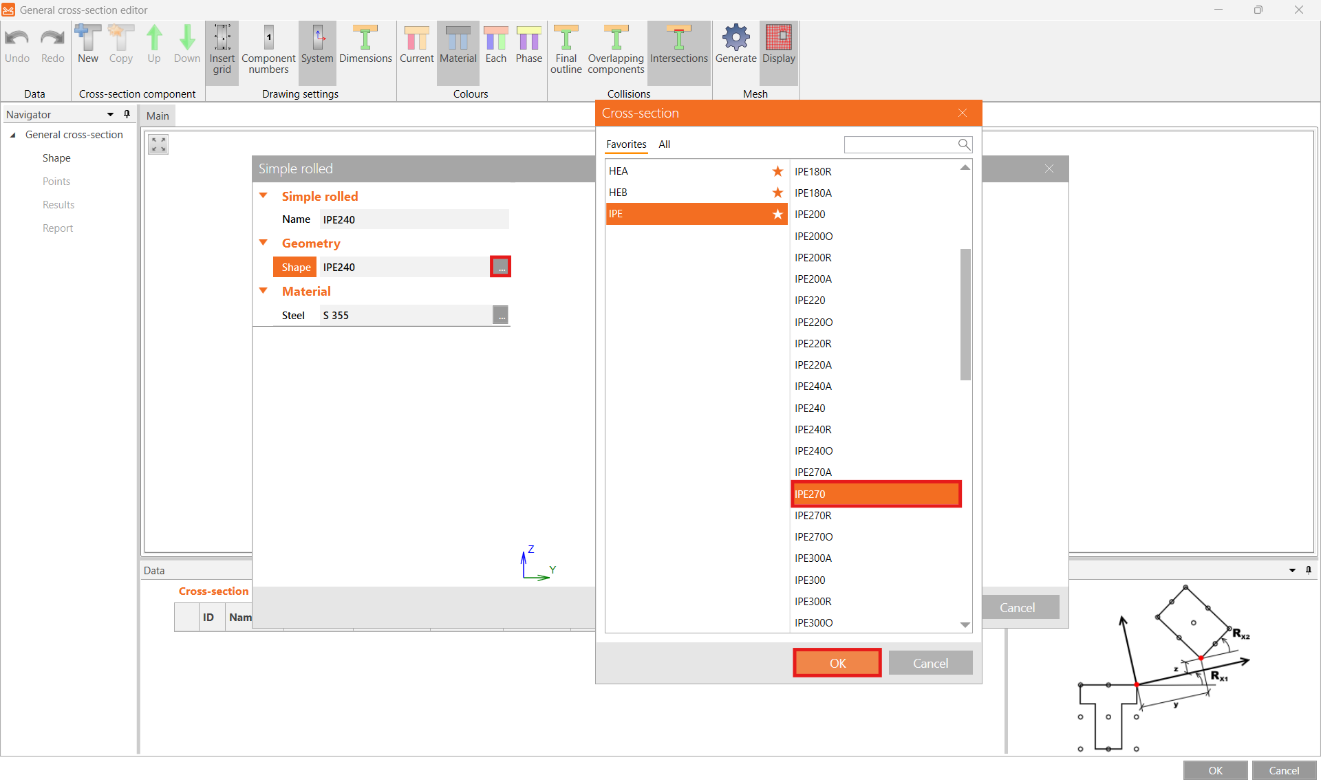 Stiffness analysis of a steel connection (EN) | IDEA StatiCa