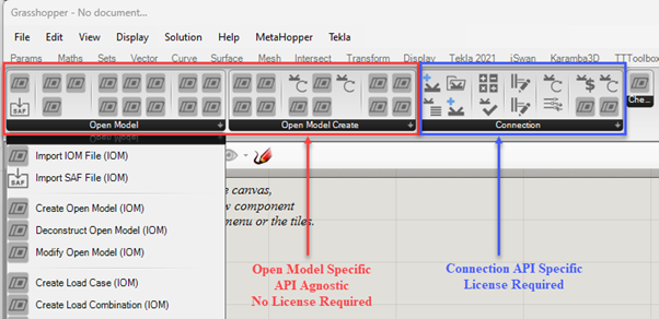 Description of Grasshopper plugin components | IDEA StatiCa