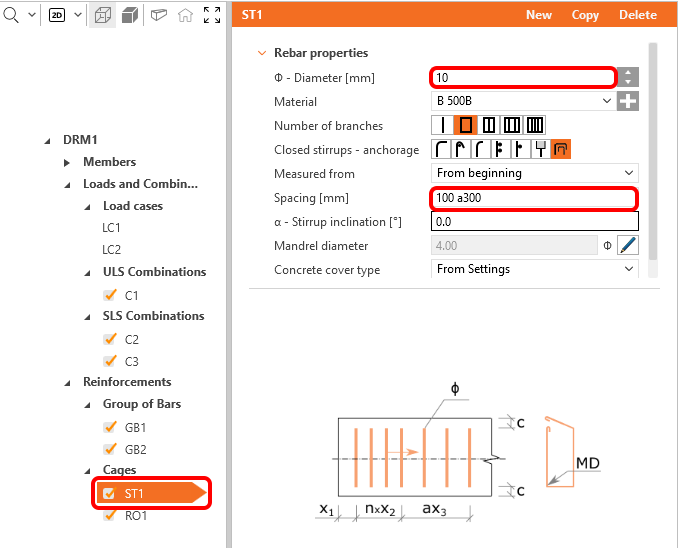 Structural design of a concrete beam with an opening (EN) | IDEA StatiCa