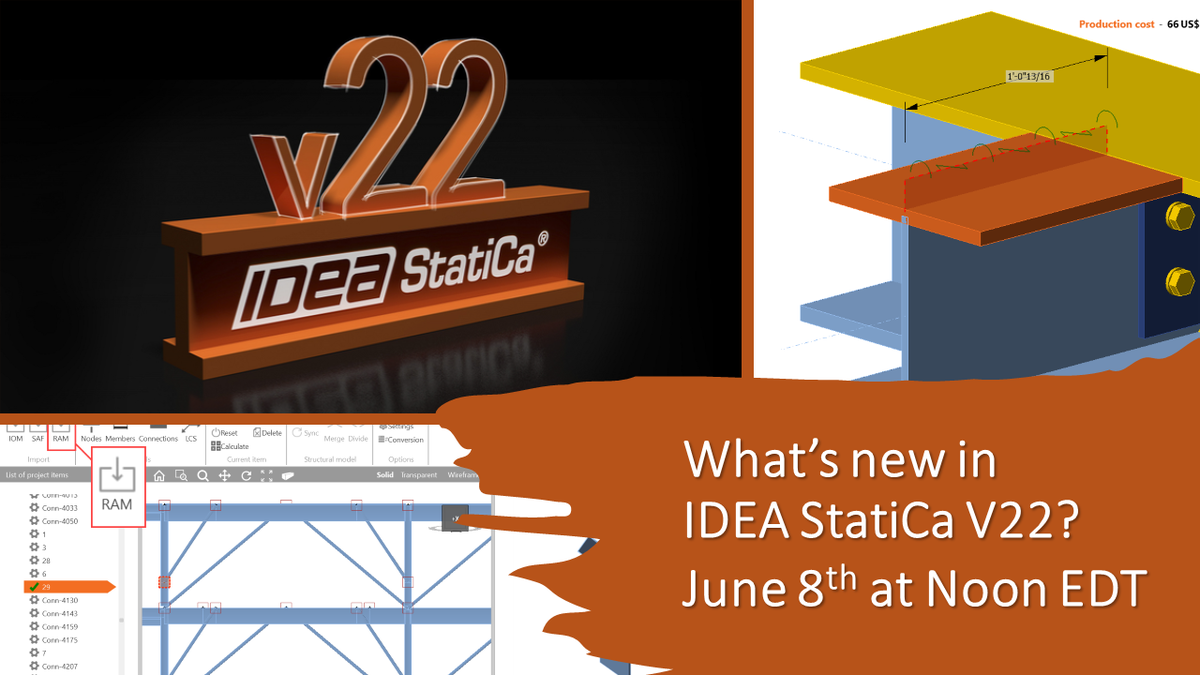 What's new in IDEA StatiCa 22.0? - US | IDEA StatiCa