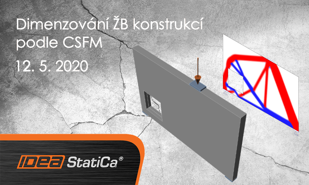 Dimenzování ŽB konstrukcí podle CSFM | IDEA StatiCa