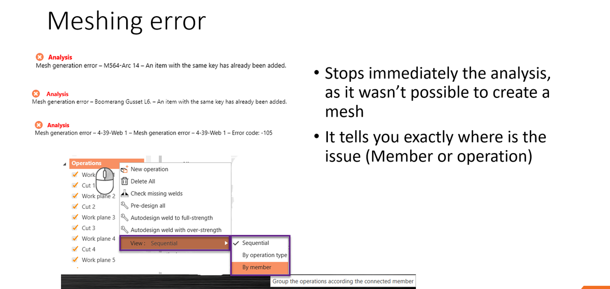 Troubleshooting IDEA StatiCa Connection models | IDEA StatiCa