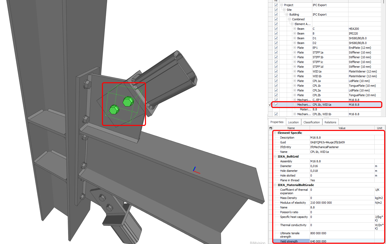 Exporting an IFC file from IDEA StatiCa | IDEA StatiCa
