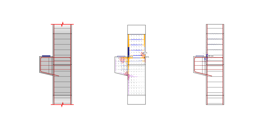 Modeling concrete corbel from DXF | IDEA StatiCa