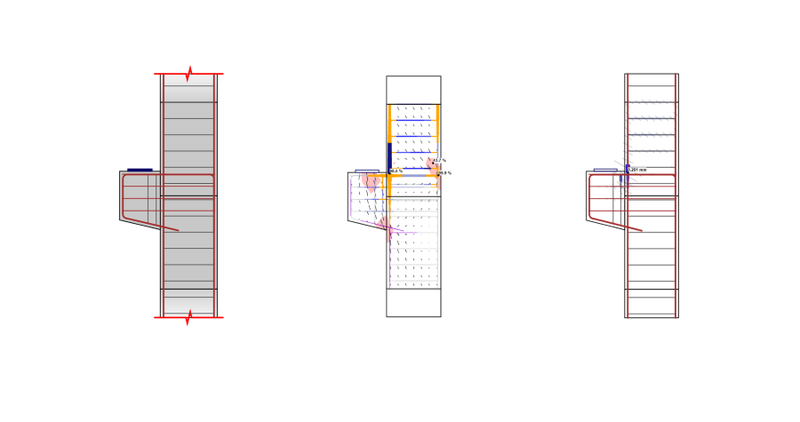 Modeling concrete corbel from DXF | IDEA StatiCa