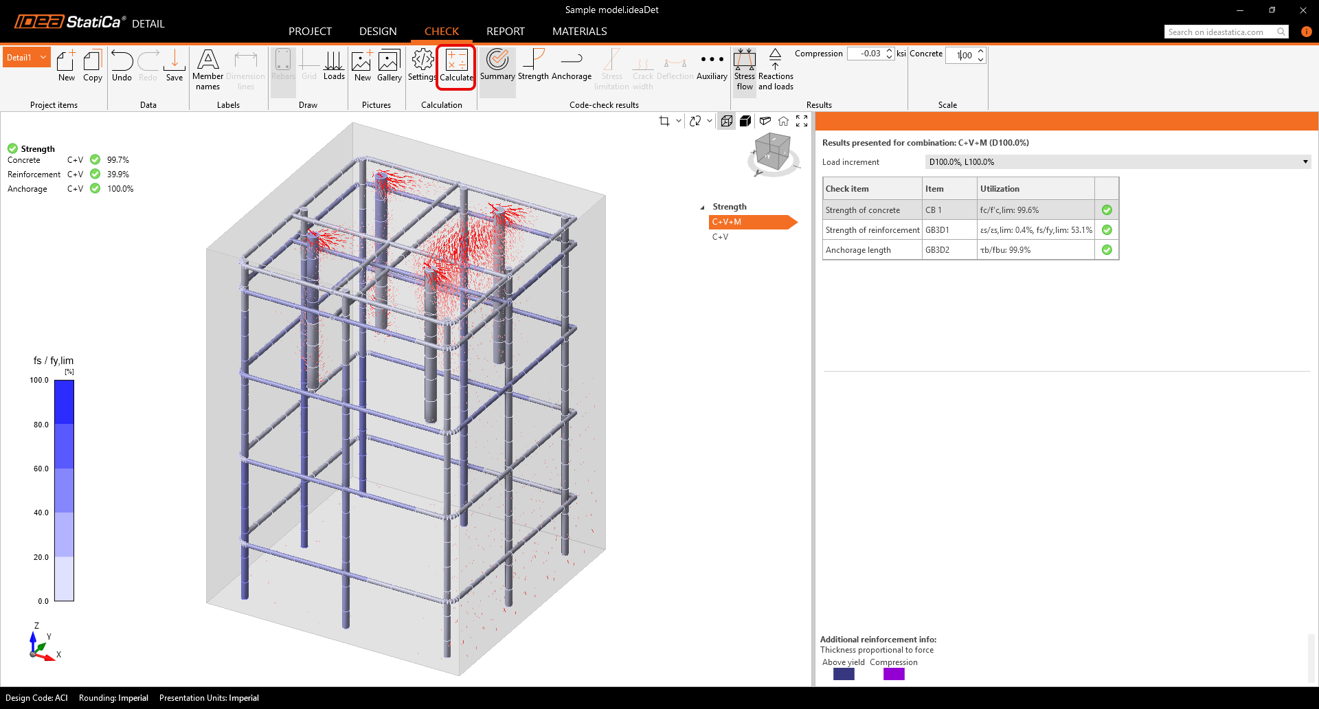 ACI - Connection app and Detail 3D integration tutorial | IDEA StatiCa