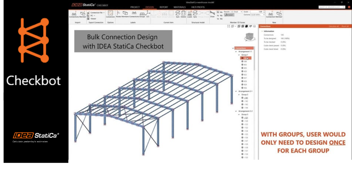 Using Checkbot with RAM Structural System: Batch and Grouping Design ...