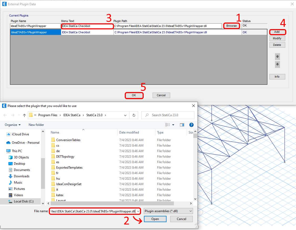 ETABS BIM link for steel Member design (AISC) | IDEA StatiCa