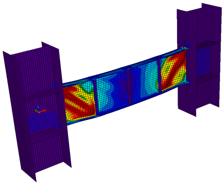 Class 4 cross-sections - slender member plates in Member application ...