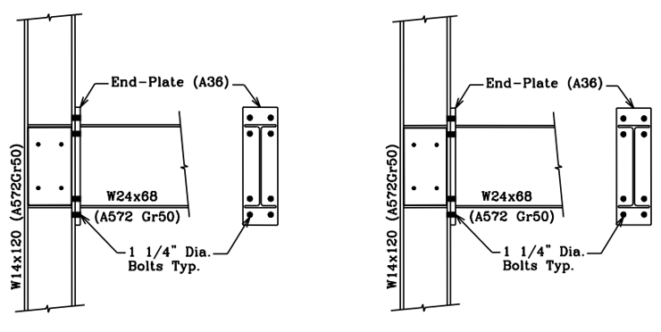 End Plate Moment (EPM) Prequalified Connection - AISC | IDEA StatiCa